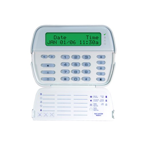 TECLADO LCD ALFANUMÉRICO 64 ZONAS PARA SERIE POWER (PK5500-G ...